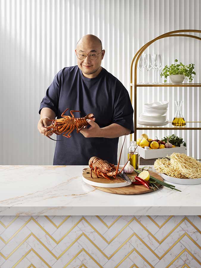 Lobster E-fu Noodles with Pippies & Cuttlefish in a Garlic Butter Sauce | Harvey Norman