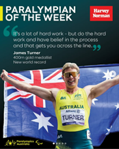 Latest News: Paralympian of the Week 2025 | Harvey Norman
