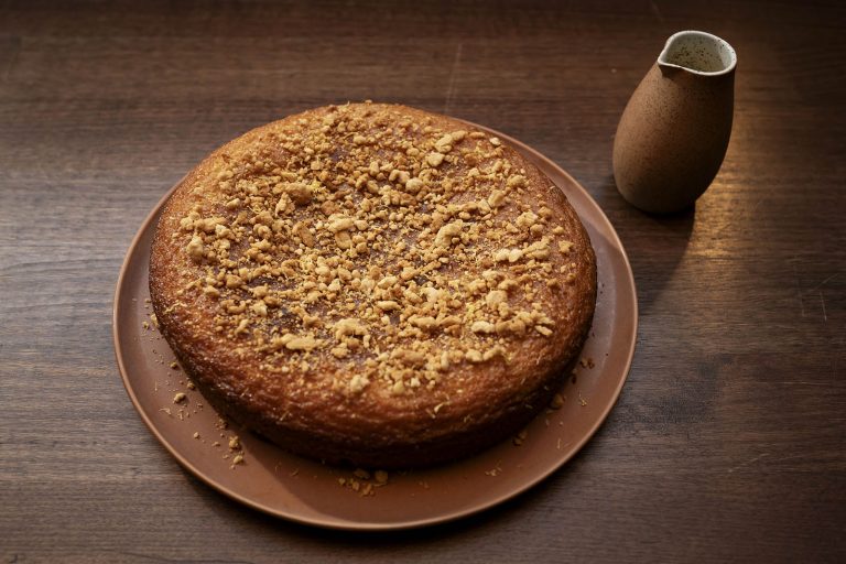 MasterChef Australia Recipe: Sultana Cake with Golden Syrup Crumble and ...