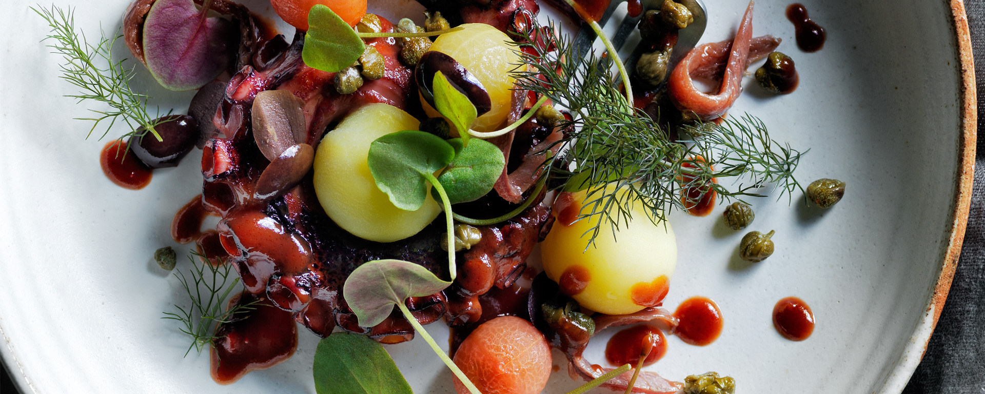 Chargrilled Fremantle Octopus Puttanesca | Harvey Norman