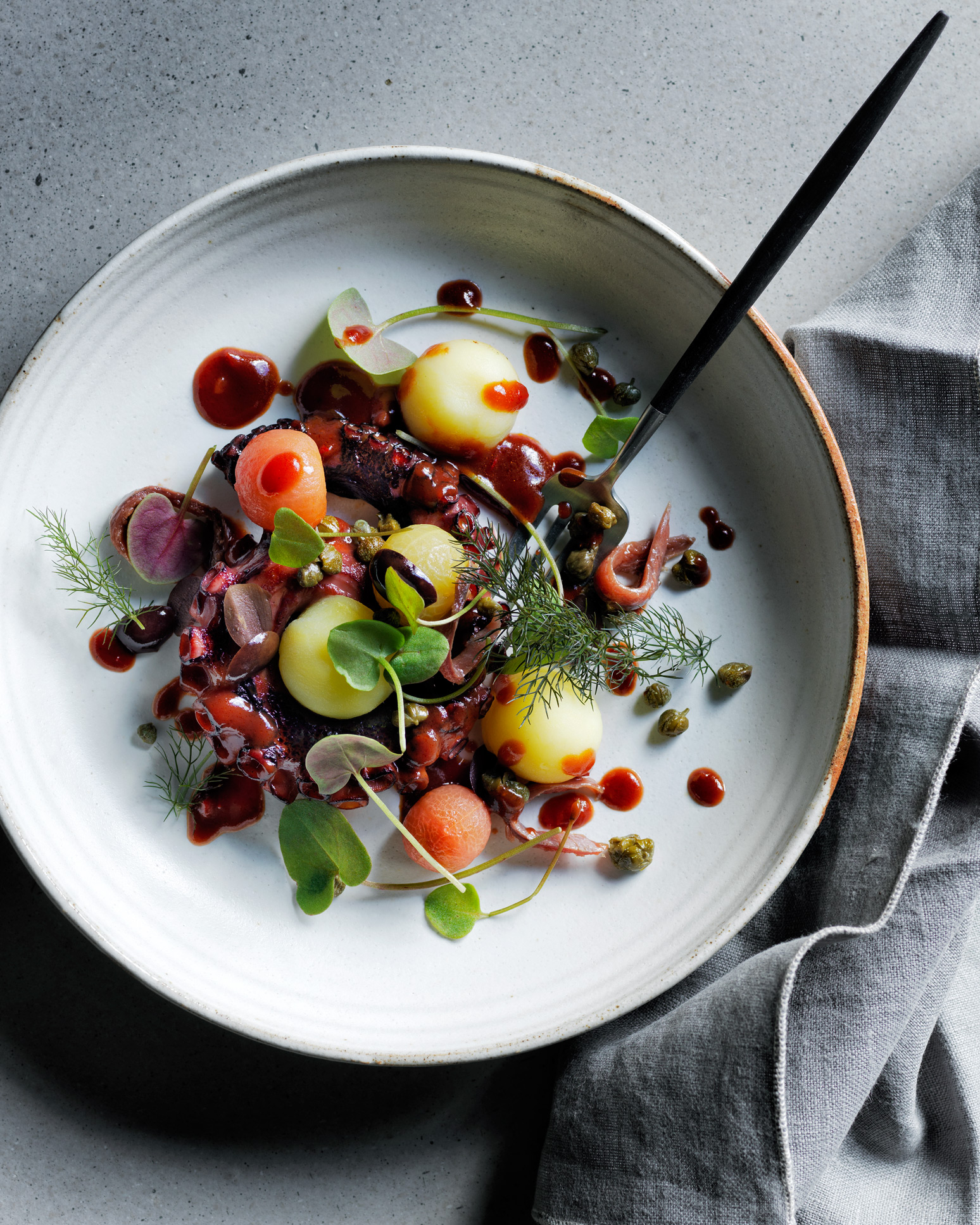Chargrilled Fremantle Octopus Puttanesca | Harvey Norman