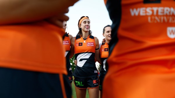 10 Seasons of AFLW. 10 Seasons as a GWS GIANTS AFLW Partner | Harvey Norman