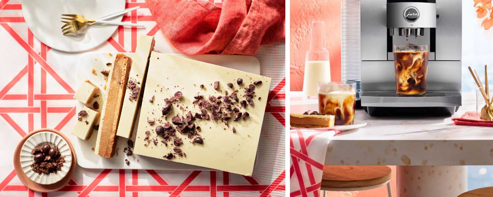 Espresso Caramel and White Chocolate Slice | Harvey Norman