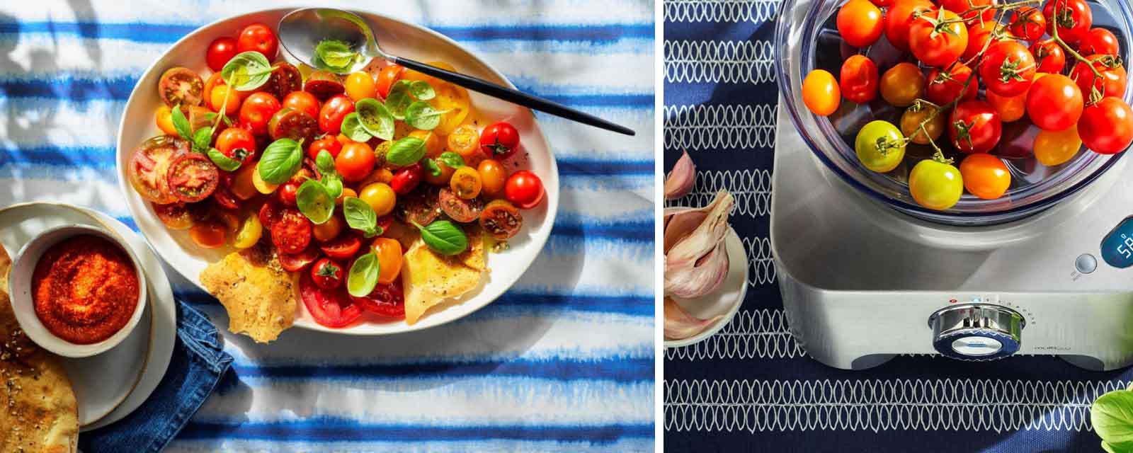 Heirloom Tomato Salad with Smoky Romesco Sauce | Harvey Norman