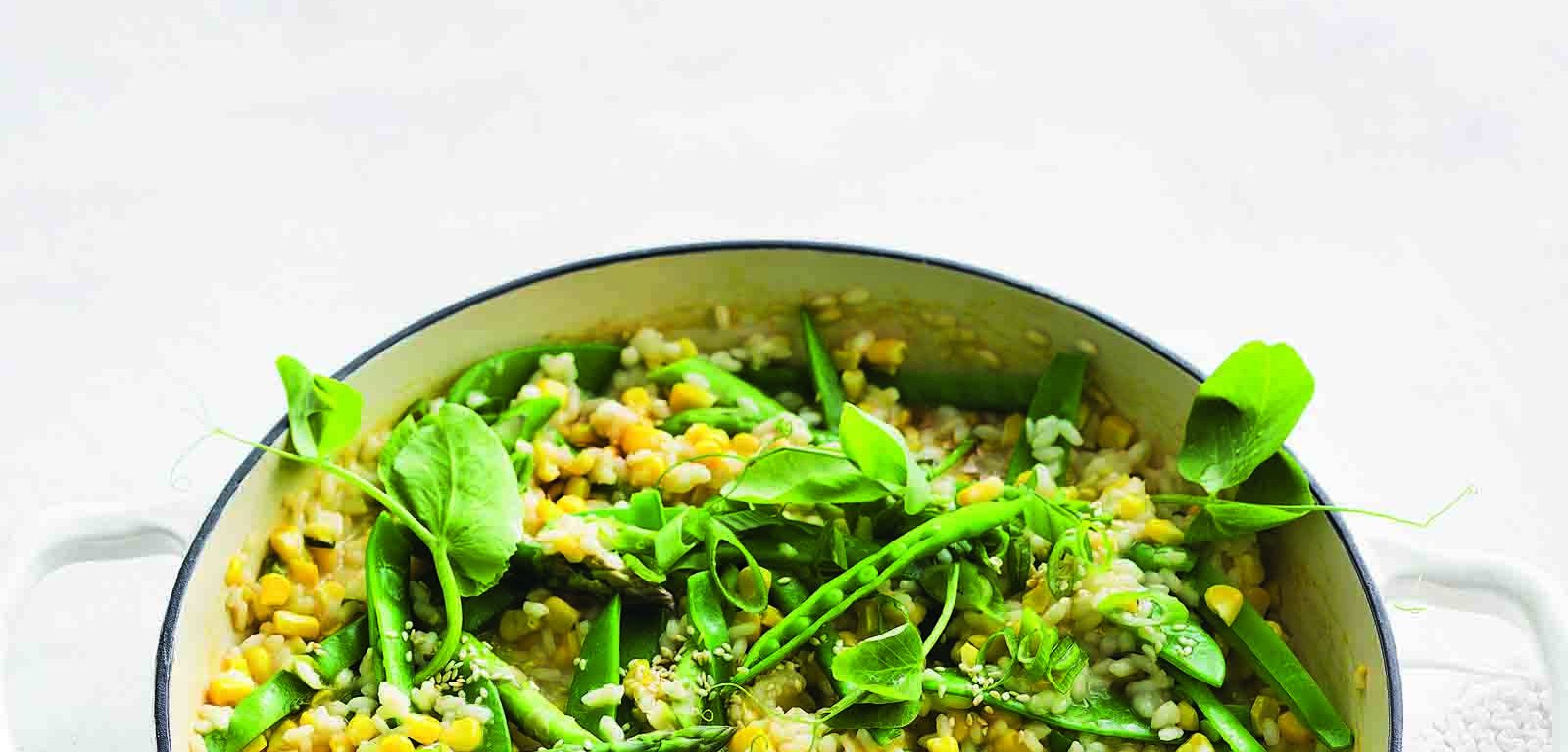 Sweet Corn & Pea Risotto | Harvey Norman