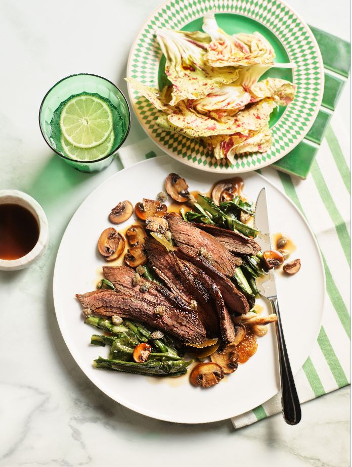 Westholme Wagyu Bavette served with Horseradish & Marsala Sauce ...