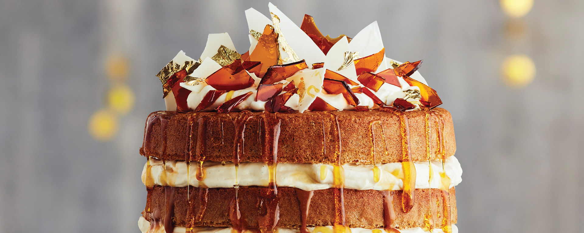 Sugar And Spice Cake With Caramel And Orange Cream | Harvey Norman