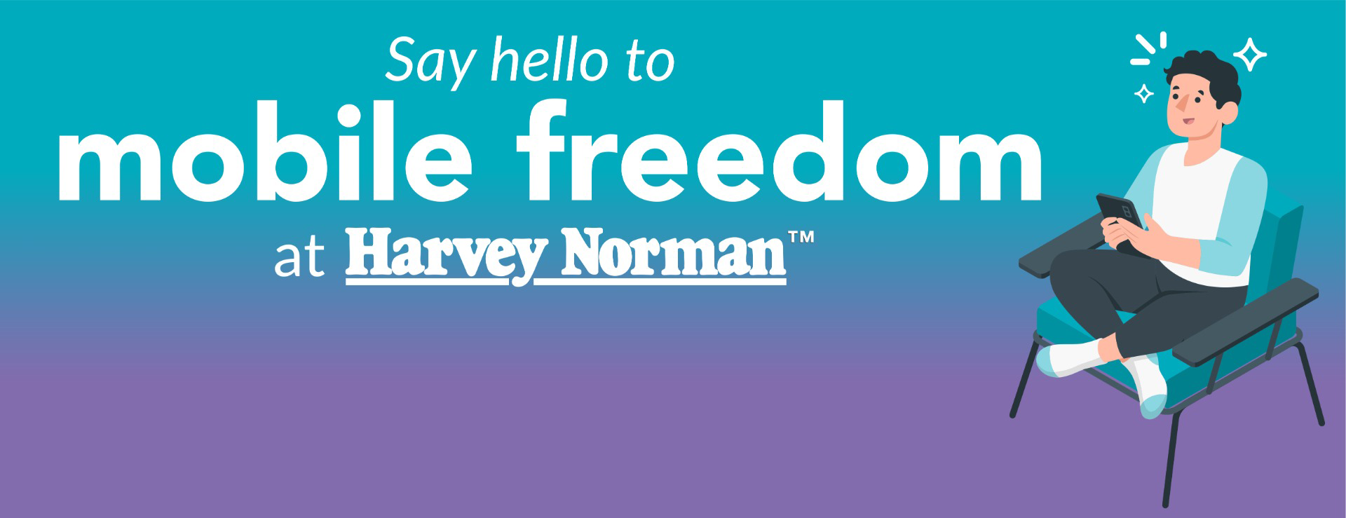 Mobile Freedom | Harvey Norman
