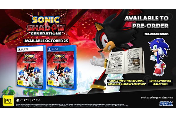 Sonic X Shadow Generations | Domayne