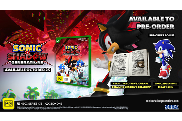 Sonic X Shadow Generations - Xbox Series X | Harvey Norman