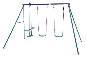 Plum Play Plum Jupiter Double Swing Set | Harvey Norman