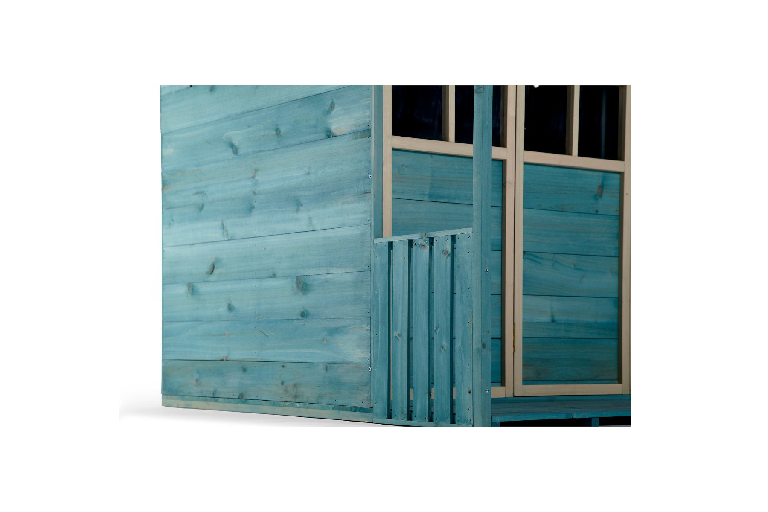 Plum Skye Wooden Cubby House - Teal | Harvey Norman