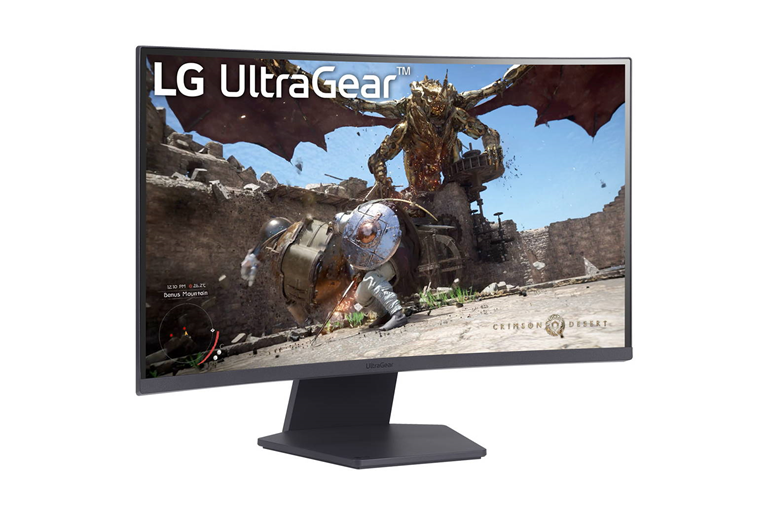 LG 27-inch UltraGear QHD 1000R Curved Gaming Monitor | Domayne
