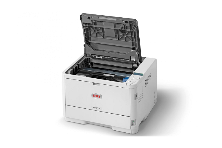 OKI B412DN A4 Desktop Mono LED Printer | Harvey Norman