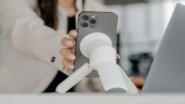 STM MagPod iPhone Tripod with MagSafe Compatibility | Harvey Norman