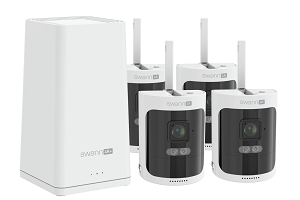 Swann AllSecure4K+™ Wireless Security Kit - 4 Pack | Domayne
