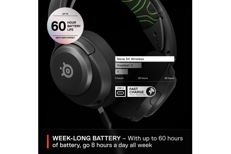 SteelSeries Arctis Nova 5X Headset | Harvey Norman