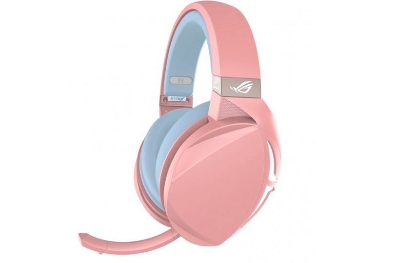 Asus ROG Strix Fusion 300 LTD Headset – Pink | Harvey Norman