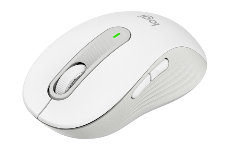Logitech Signature M650 Wireless Mouse - Off White | Harvey Norman