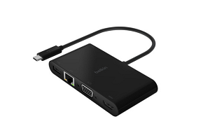 Belkin USB-C Multimedia + Charge Adapter | Harvey Norman