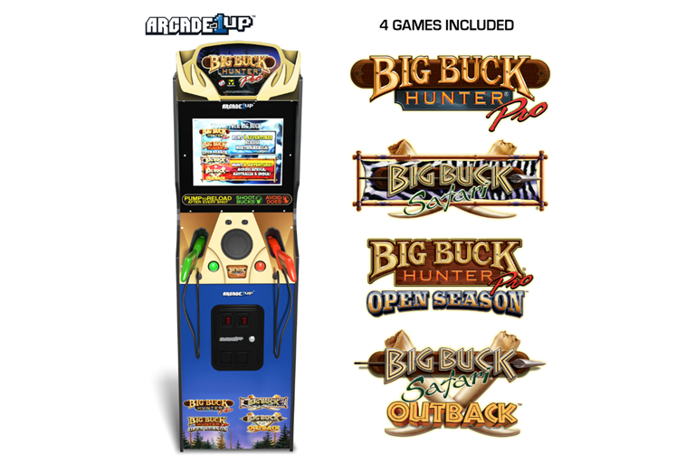Arcade1Up Big Buck Hunter Pro Deluxe Arcade Machine | Harvey Norman