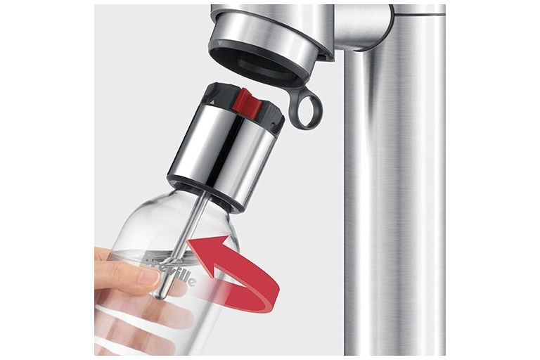 Breville The InFizz™ Fusion Sparkler - Stainless Steel | Harvey Norman