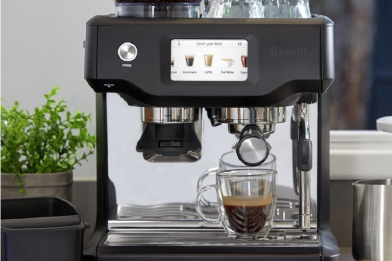 Breville Barista Touch Espresso Coffee Machine - Black Truffle | Harvey ...
