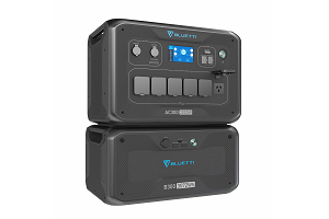 Bluetti AC300 Power Station with one B300 Battery | Domayne
