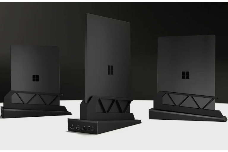 Brydge Vertical Docking Station for Surface Laptop 3 & 4 15-inch ...