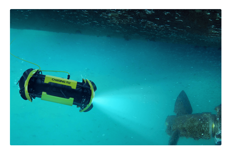 Chasing M2 ROV Professional Underwater Drone with a 4K UHD Camera 200m ...