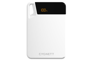 Cygnett ChargeUp Boost 4 5000mAh Power Bank - White | Domayne