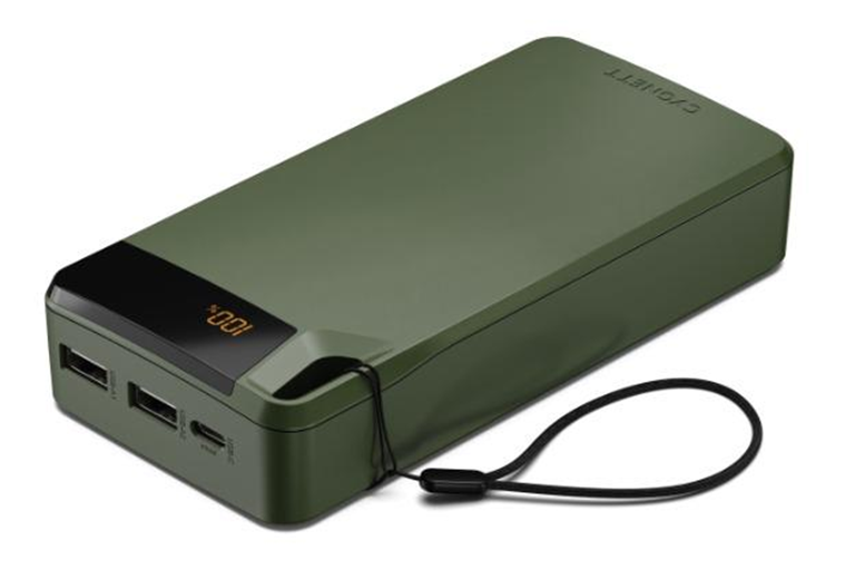 Cygnett ChargeUp Boost 4 20000mAh Power Bank - Green | Harvey Norman