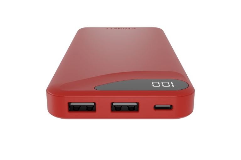 Cygnett ChargeUp Boost 3 10000mAh Power Bank - Red | Harvey Norman