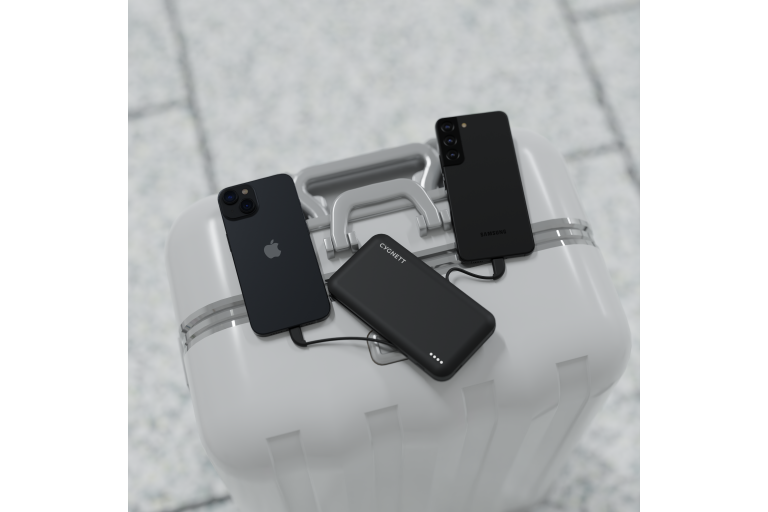 Cygnett ChargeUp Pocket 10000mAh Power Bank with Integrated Charging ...