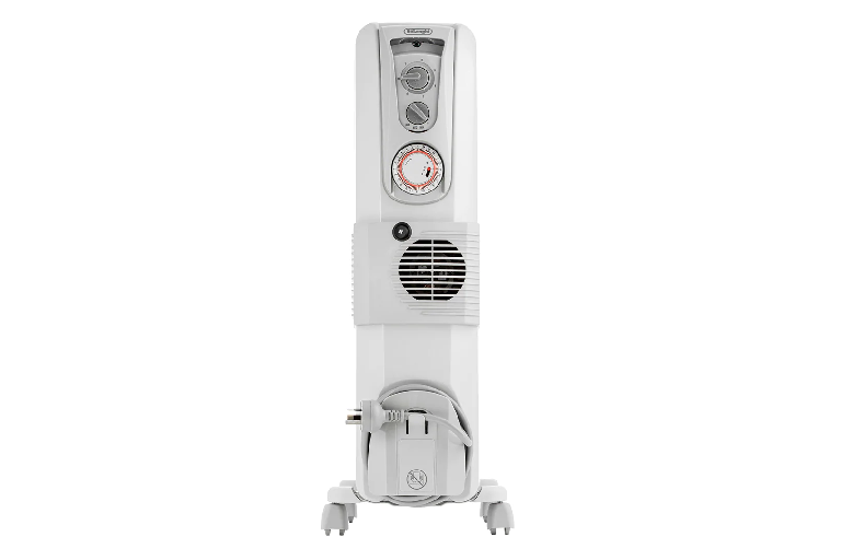 De'Longhi 2400W Oil Column Heater With Fan | Harvey Norman