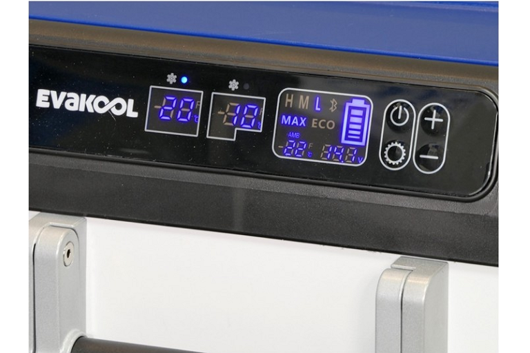 Evakool Down Under II 80L Dual Zone Fridge/Freezer - Midnight Black ...