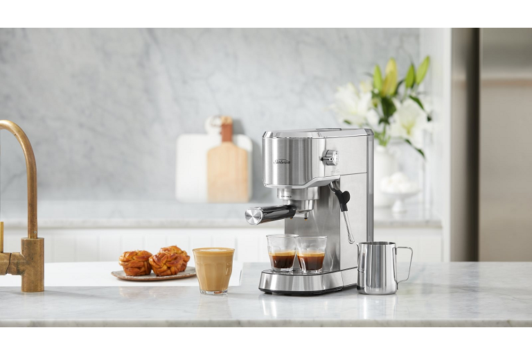 Sunbeam Compact Barista Espresso Machine | Harvey Norman