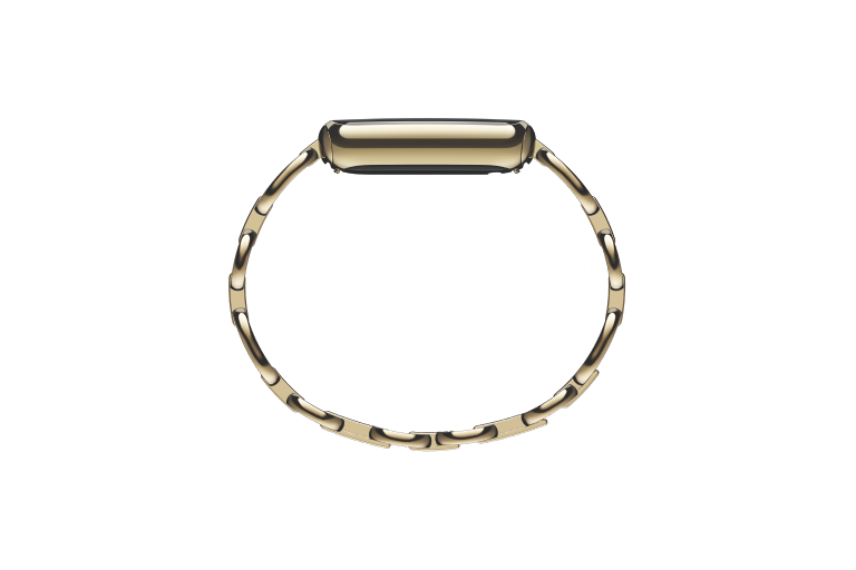 Fitbit Luxe Special Edition Fitness & Wellness Tracker with Gorjana Parker Link Bracelet ...