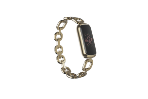 Fitbit Luxe Special Edition Fitness & Wellness Tracker with Gorjana Parker Link Bracelet ...