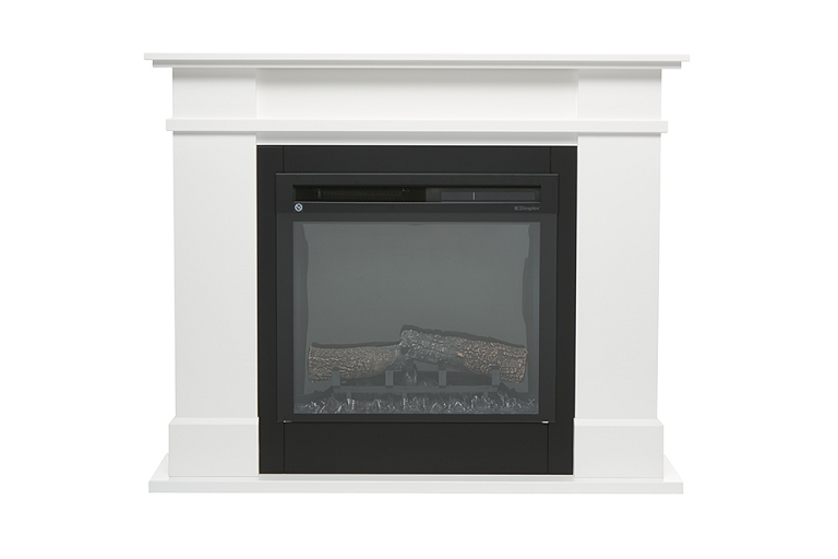 Dimplex 1.5kW Rail Electric Fireplace - White | Harvey Norman