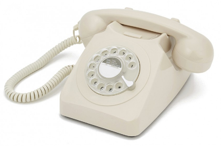 GPO 746 Rotary Telephone - Ivory | Harvey Norman