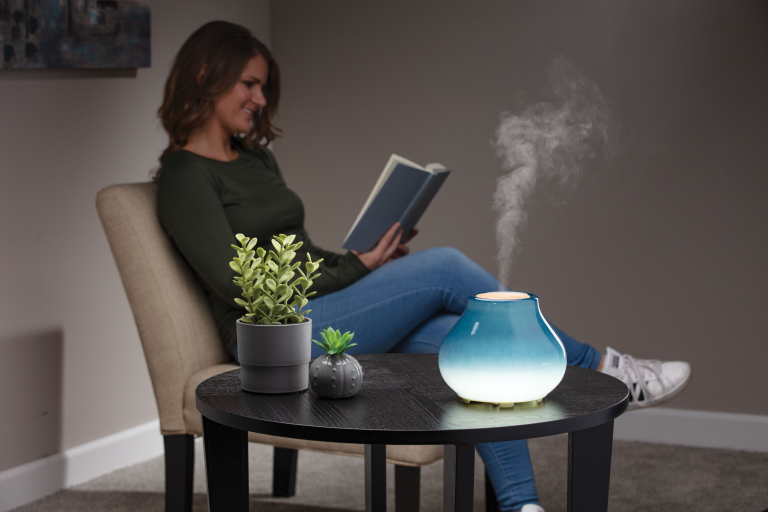 Homedics Ellia Cordless Aroma Diffuser | Harvey Norman