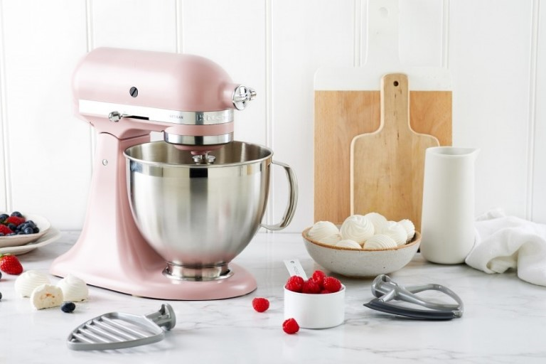 Kitchenaid Artisan Stand Mixer- Dried Rose | Harvey Norman