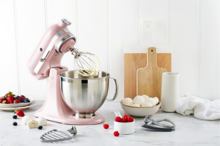 Kitchenaid Artisan Stand Mixer- Dried Rose | Harvey Norman