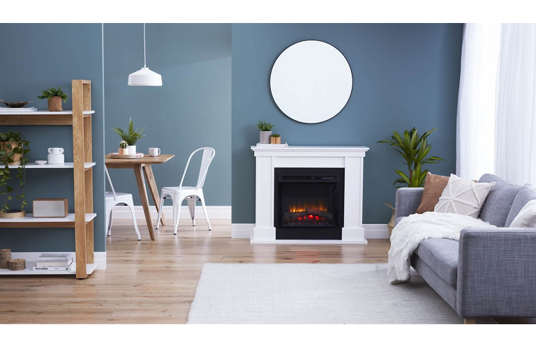 Dimplex 1.5kW Liberty Complete Suite Electric Fireplace - White ...
