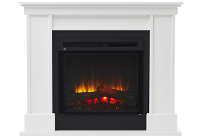 Dimplex 1.5kW Liberty Complete Suite Electric Fireplace - White ...