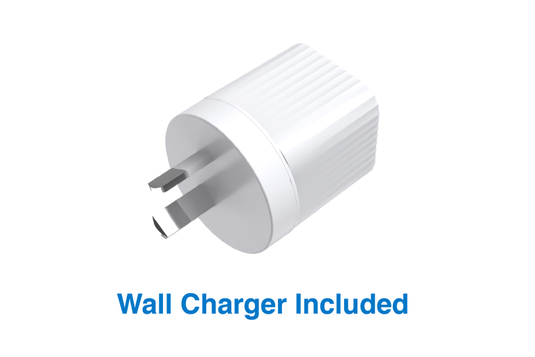 Laser ChargeCore 3-in-1 Wireless Charging Station - White | Harvey Norman
