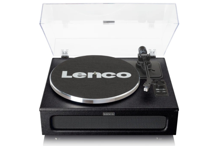 Lenco LS-430BK Turntable with Built-in Speakers | Harvey Norman