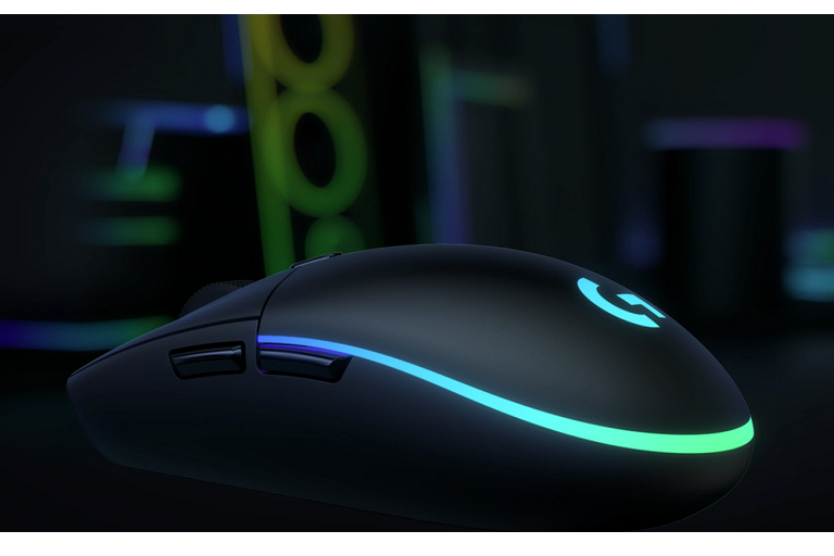 Logitech G203 LIGHTSYNC Gaming Mouse - Black | Harvey Norman