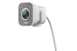 Logitech Streamcam Full HD with USB-C Webcam - Off White | Harvey Norman